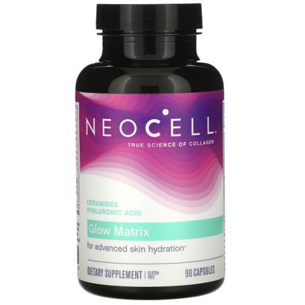 Neocell, Glow Matrix, Ceramides Hyaluronic Acid, 90 Capsules - Women s ...